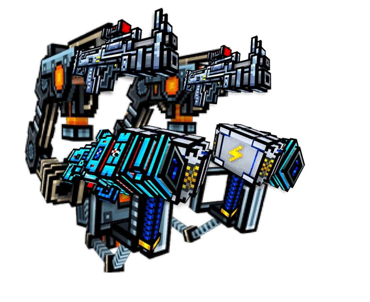 Snow Storm Hammer Exoskeleton | Pixel Gun Conception Wiki | Fandom