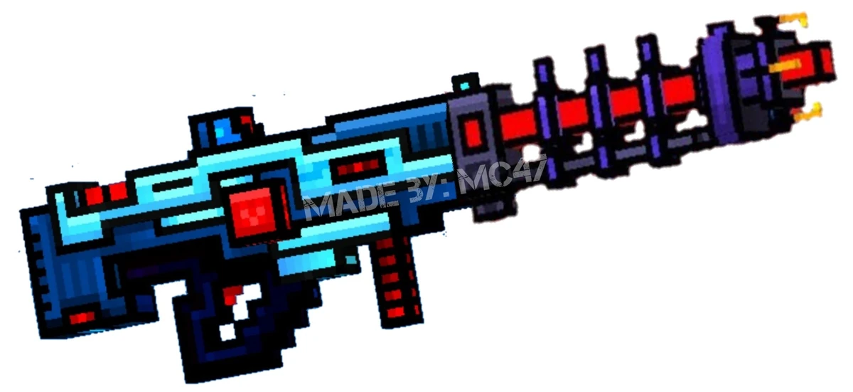 Supercharged Mega Rifle | Pixel Gun Conception Wiki | Fandom