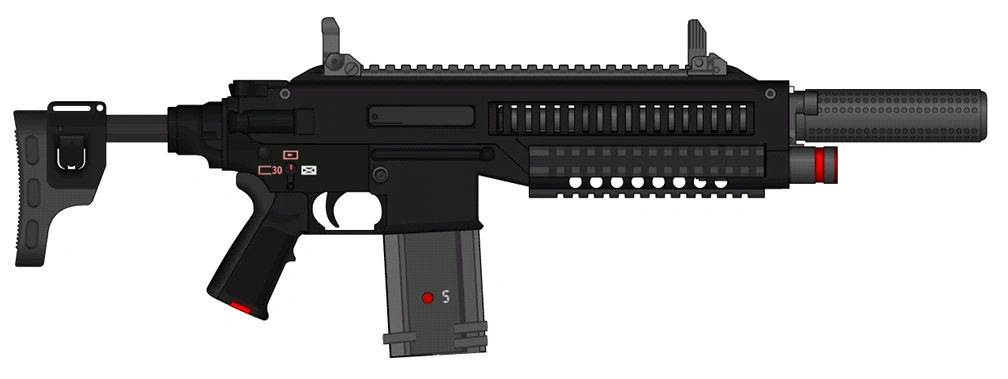 Black Bandit Carbine | Pixel Gun Conception Wiki | Fandom