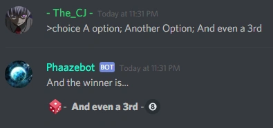 Discord-Commands-Normal-choice | Phaaze Wiki | Fandom