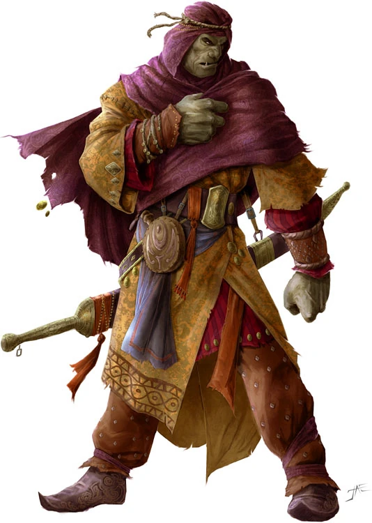 Desert half-orc | Phaeselis Wiki | Fandom