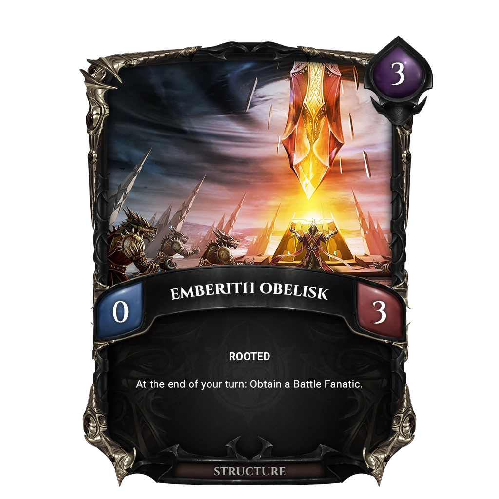 Emberith Obelisk | PHAGEBORN: Online Card Game Wiki | Fandom