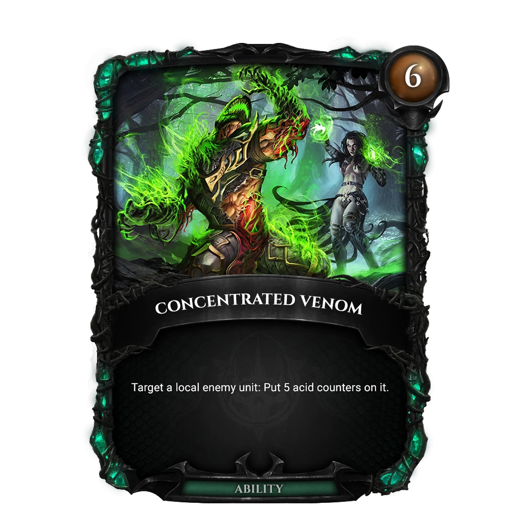 Concentrated Venom | PHAGEBORN: Online Card Game Wiki | Fandom