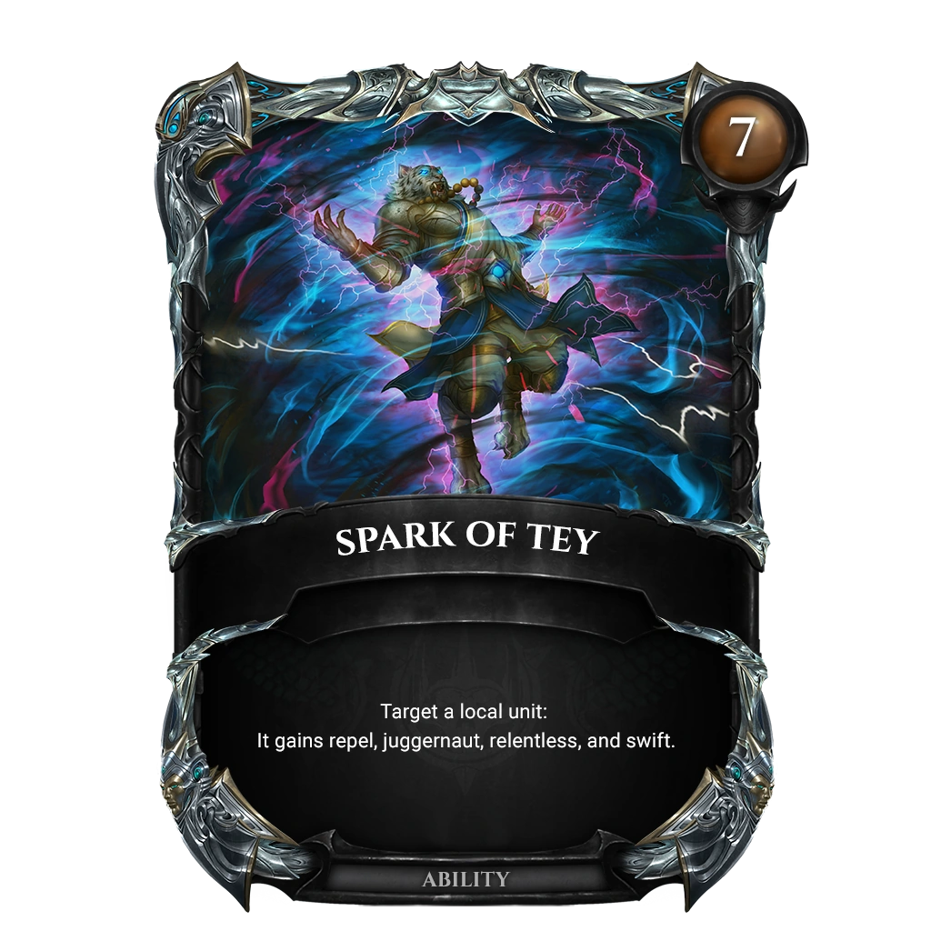 Spark of Tey | PHAGEBORN: Online Card Game Wiki | Fandom