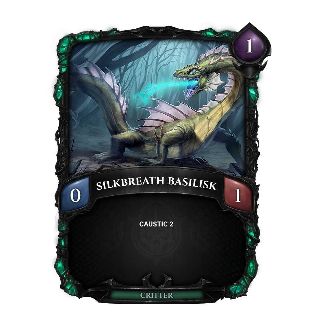 Silkbreath Basilisk | PHAGEBORN: Online Card Game Wiki | Fandom