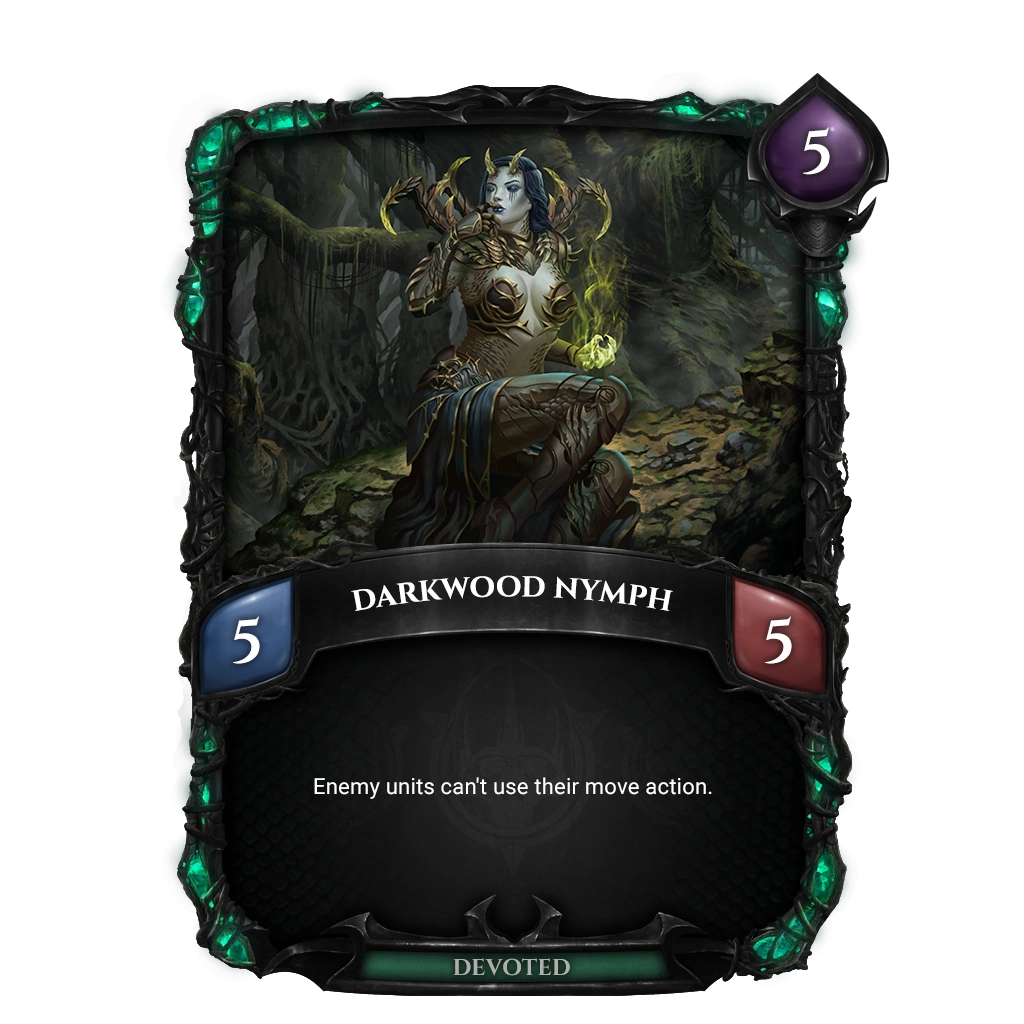 Darkwood Nymph | PHAGEBORN: Online Card Game Wiki | Fandom