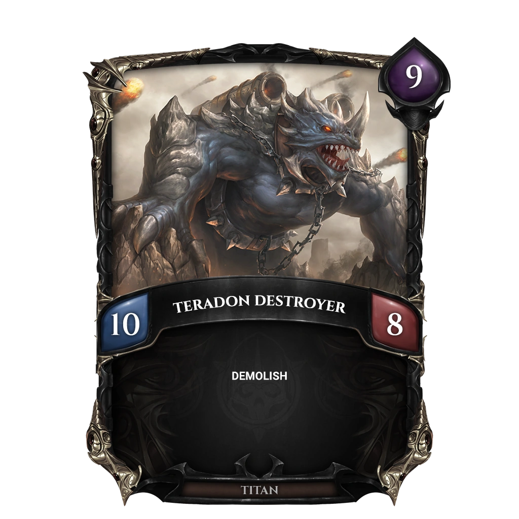 Teradon Destroyer | PHAGEBORN: Online Card Game Wiki | Fandom