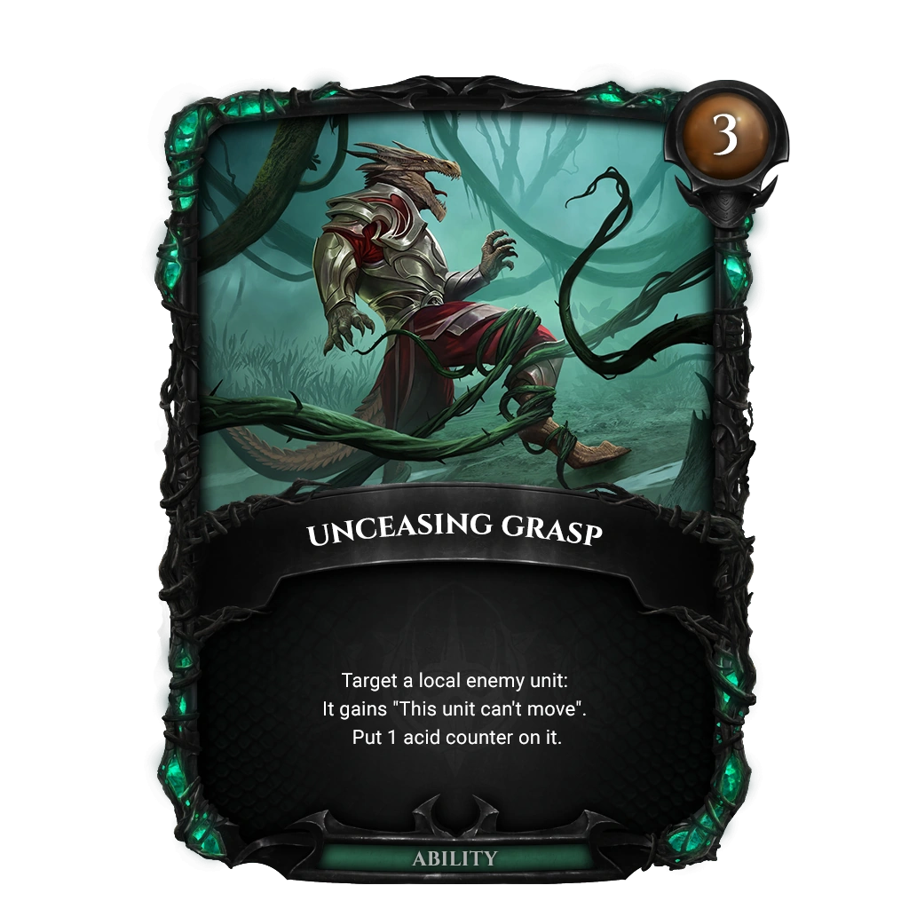 Unceasing Grasp | PHAGEBORN: Online Card Game Wiki | Fandom