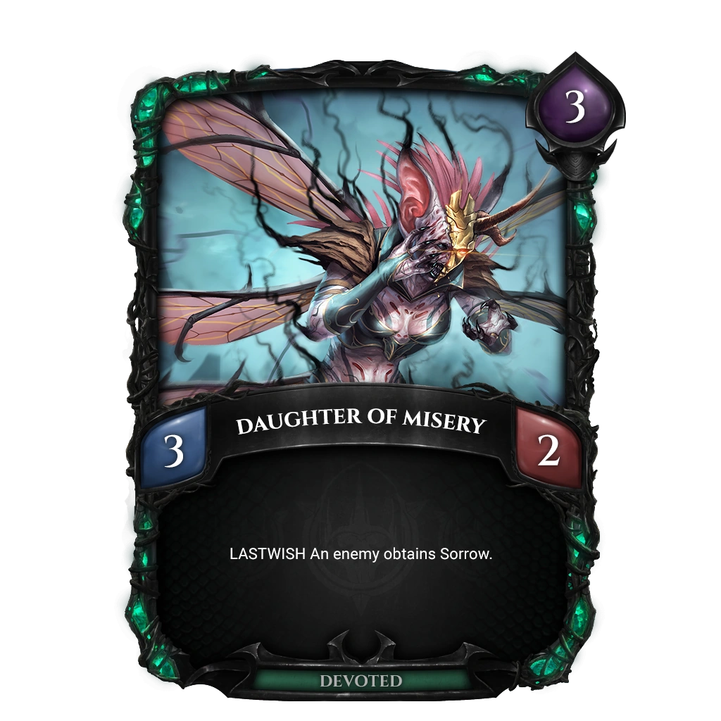Daughter of Misery | PHAGEBORN: Online Card Game Wiki | Fandom