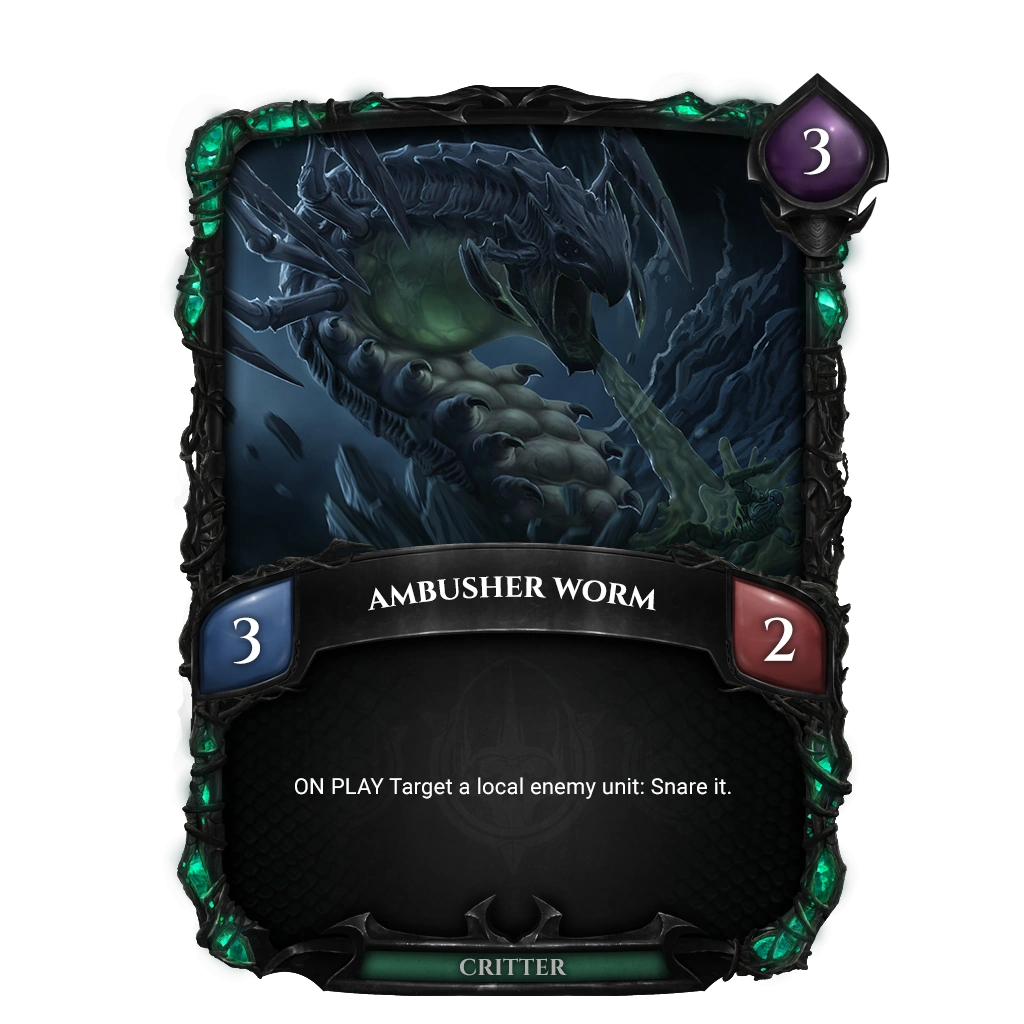 Ambusher Worm | PHAGEBORN: Online Card Game Wiki | Fandom