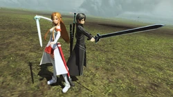 Sword Dance of Black and White (PSO2 x Sword Art Online Crossover ...
