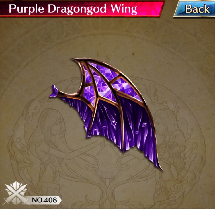 Purple Dragongod Wing | Phantom of the Kill Wiki | Fandom