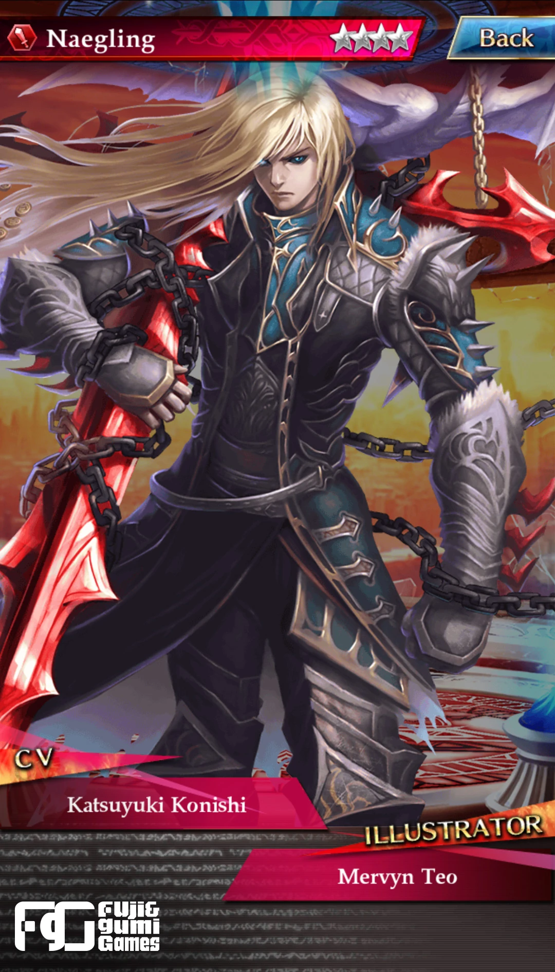 Naegling (M): 140 | Phantom of the Kill Wikia | Fandom