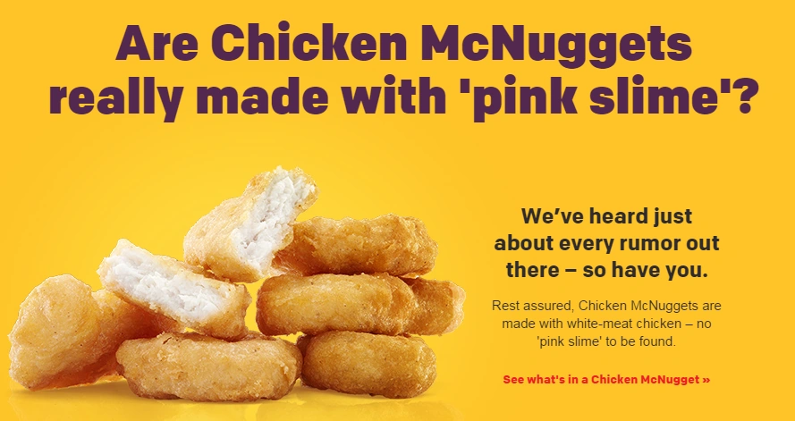 Chicken Nuggets Pink Slime