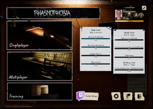 Main menu board | Phasmophobia Wiki | Fandom
