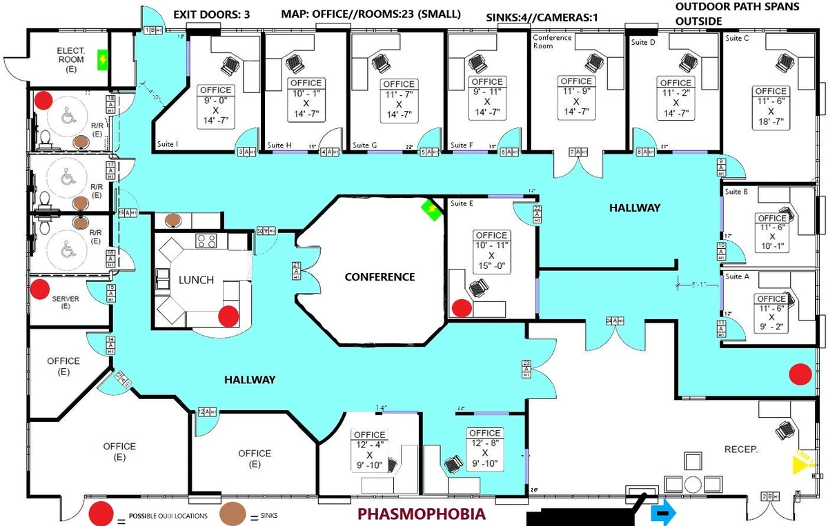 Phasmophobia Map Concepts: The Writer's Corner | Phasmophobia Wiki | Fandom