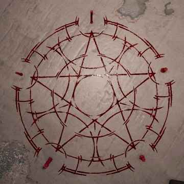 how to draw a demon circle