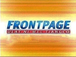 Frontpage: Ulat ni Mel Tiangco | Philippine Television Wiki | Fandom