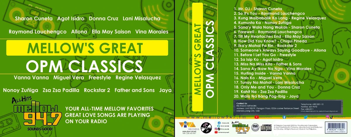Mellow's Great OPM Classics | Philippine Television Wiki | Fandom