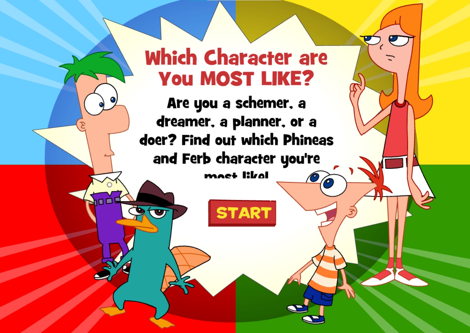 Phineas And Ferb Characters Names