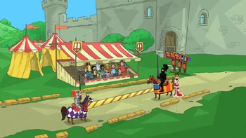 Medieval Tournament | Phineas and Ferb Wiki | Fandom