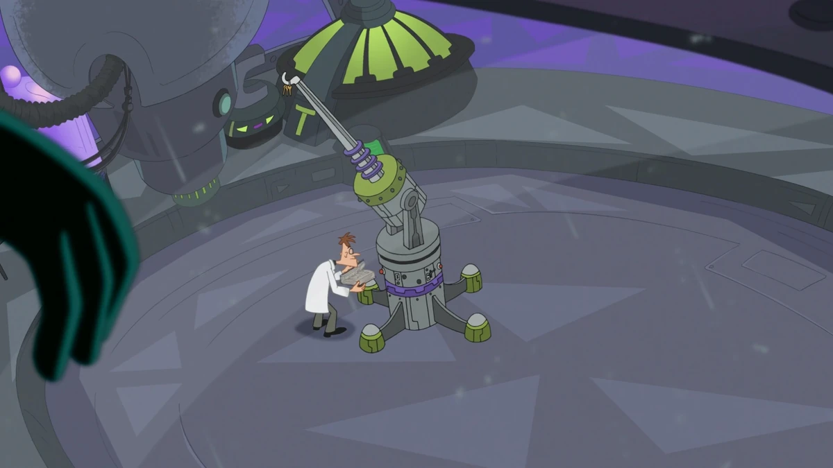 Inexplicable Giant Floating Baby Head Attract-inator | Phineas and Ferb ...