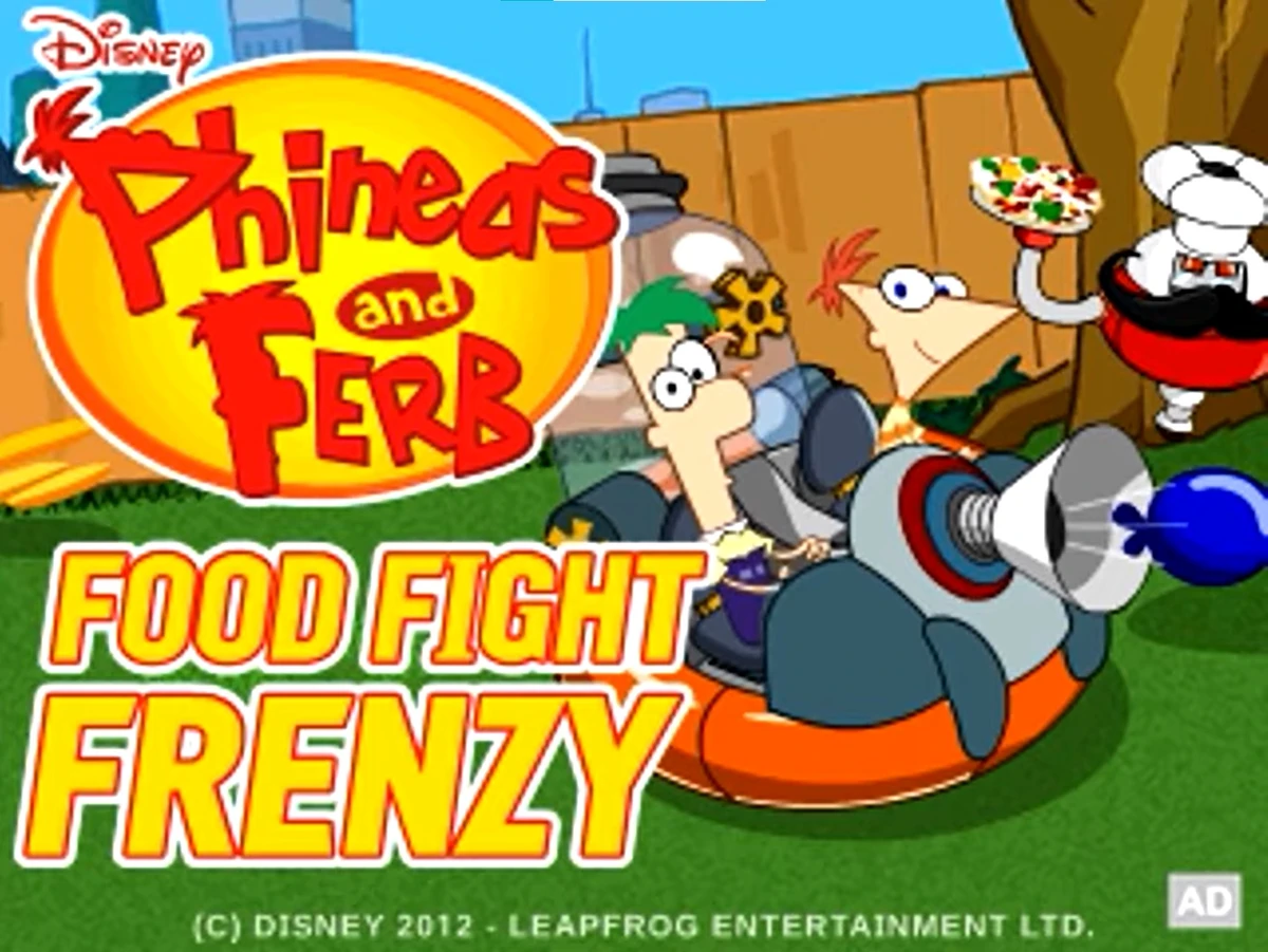 Food Fight Frenzy | Phineas and Ferb Wiki | Fandom