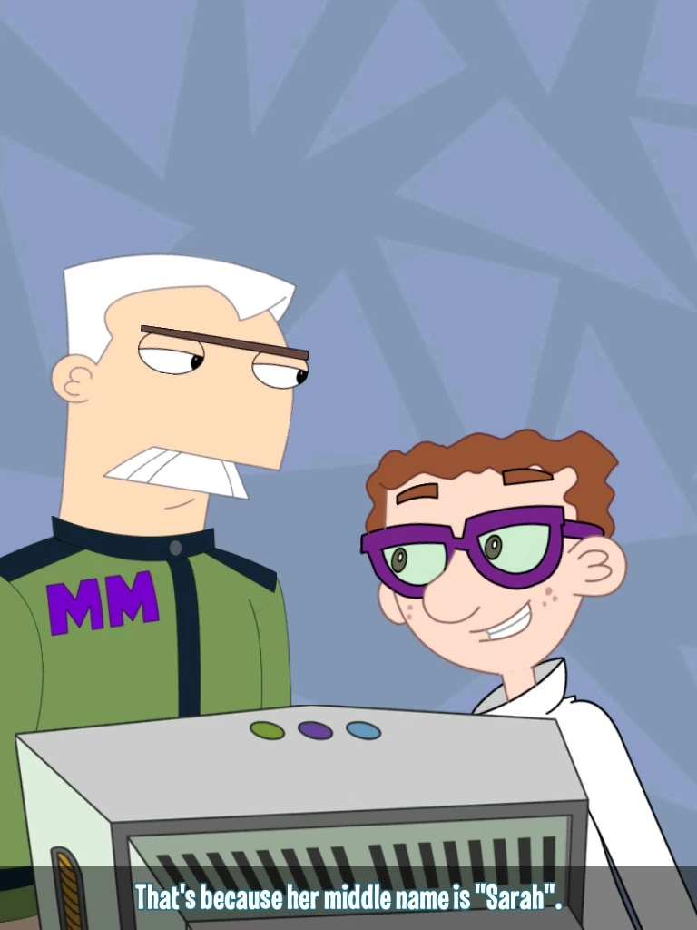 Mrs. Monogram | Phineas and Ferb Wiki | Fandom