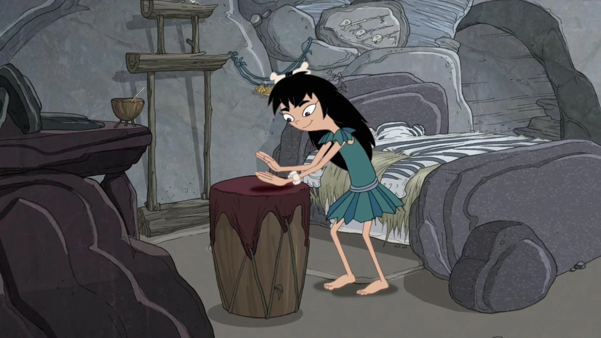 Stacy's prehistoric ancestor | Phineas and Ferb Wiki | Fandom
