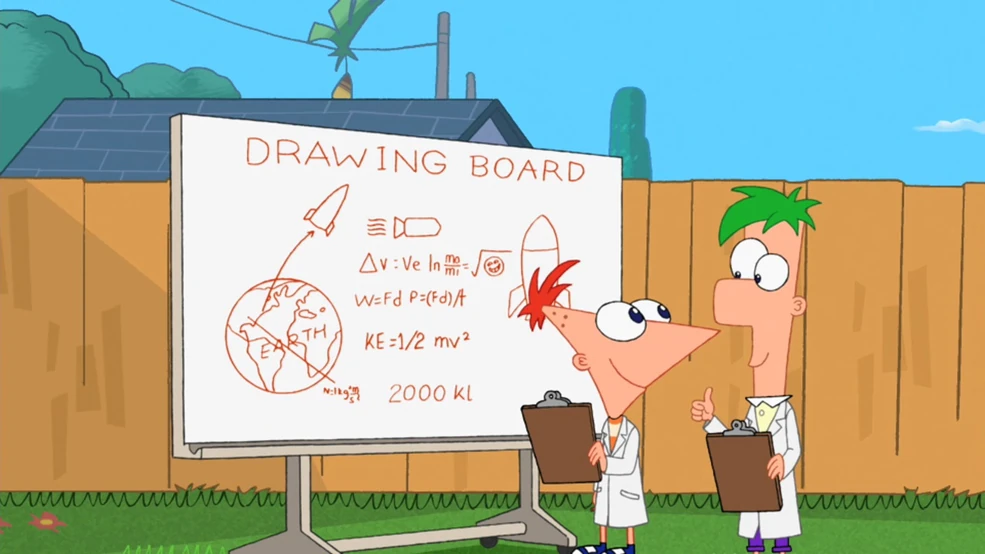 Phineas And Ferb Drawing