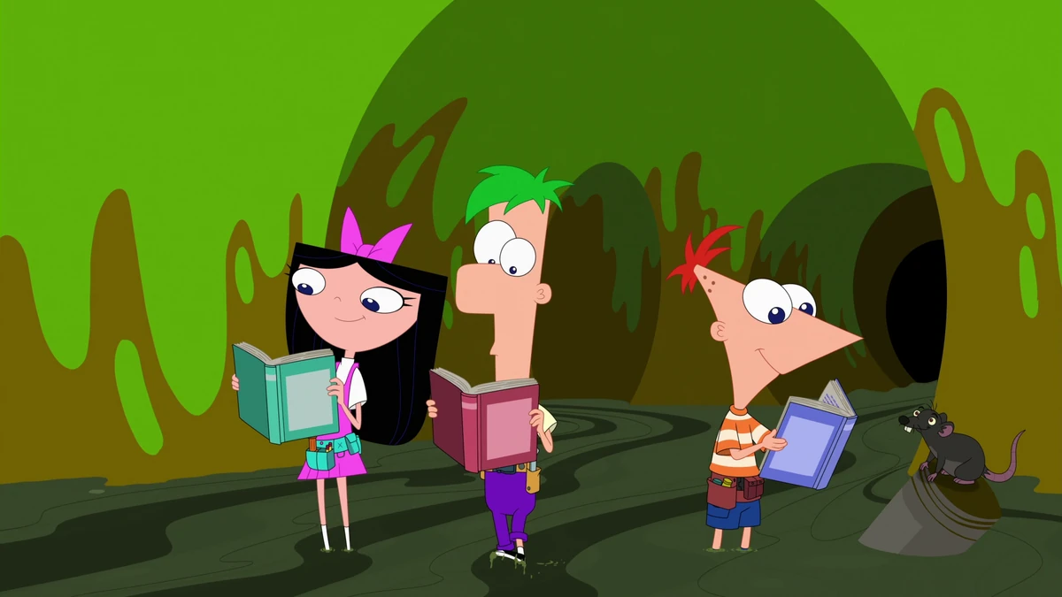 I'm Reading/I'm Eating | Phineas and Ferb Wiki Tiếng Việt | Fandom