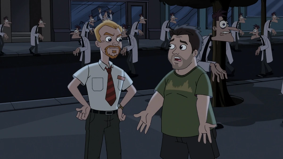 Shaun and Ed | Phineas and Ferb Wiki | Fandom