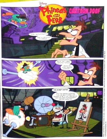 Cartoon Doof | Phineas and Ferb Wiki | Fandom