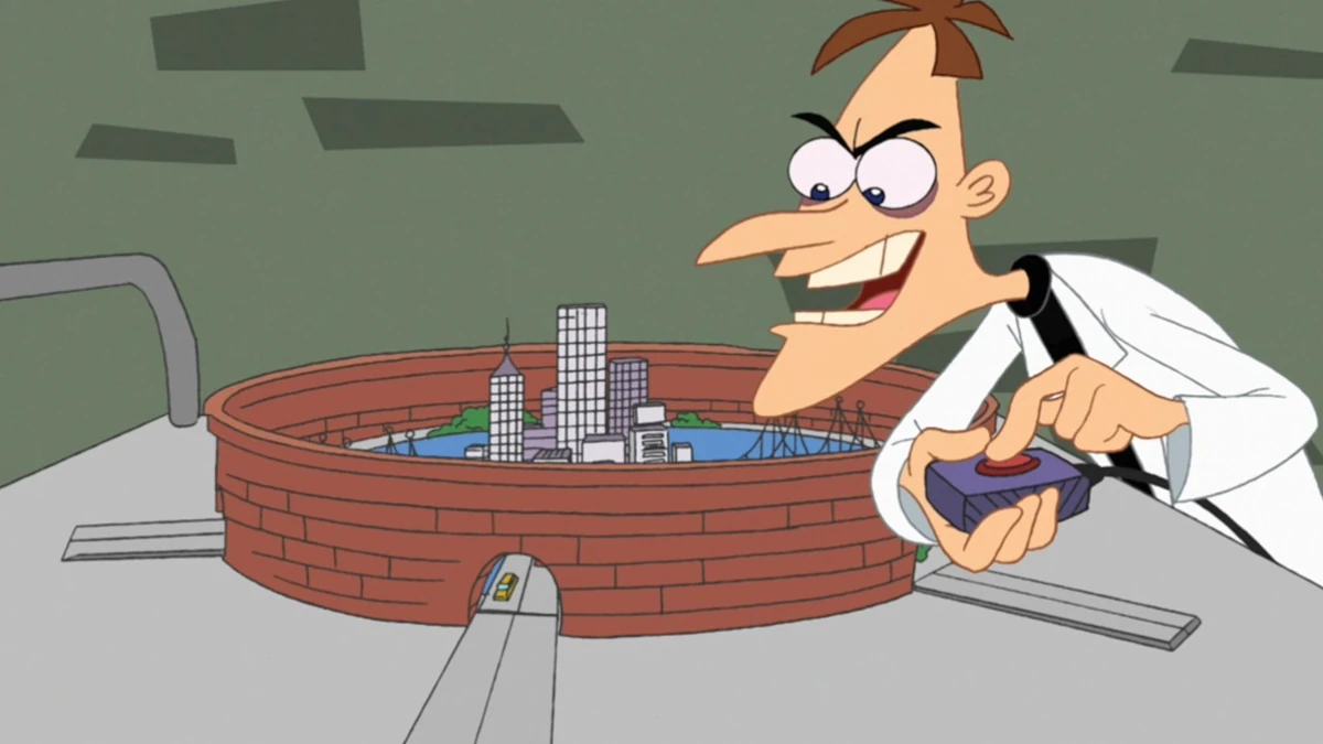 Brick Wall Around the Tri-State Area | Phineas and Ferb Wiki | Fandom