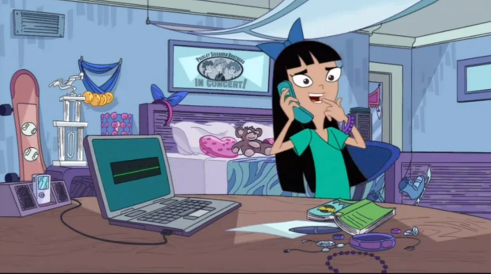 Phineas And Ferb Stacy And Perry