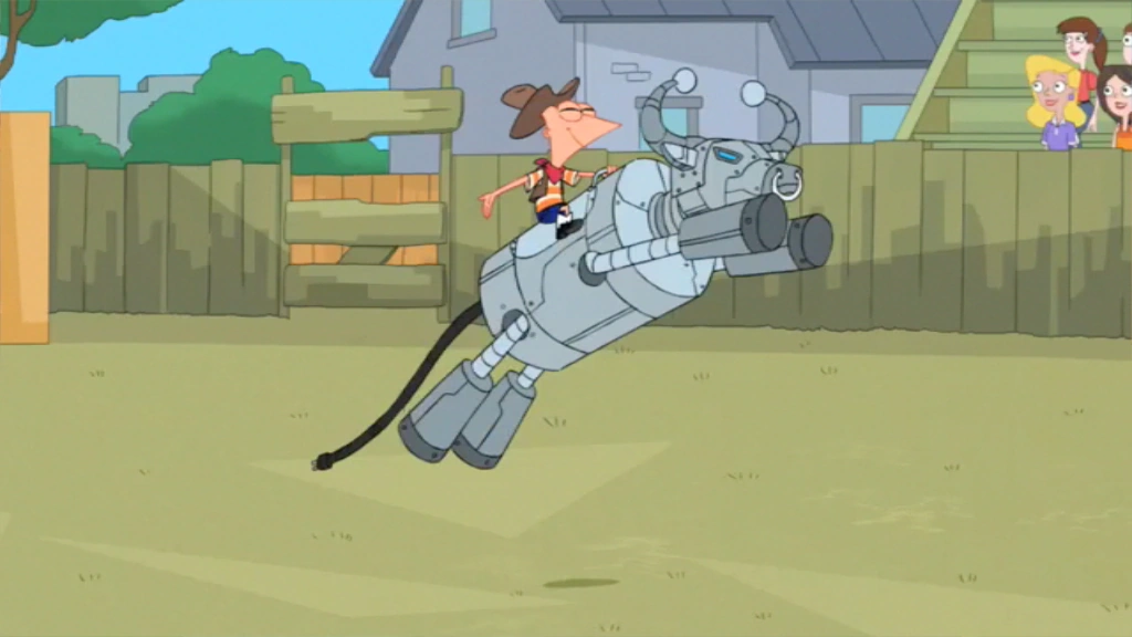 Robot Bull | Phineas and Ferb Wiki | Fandom