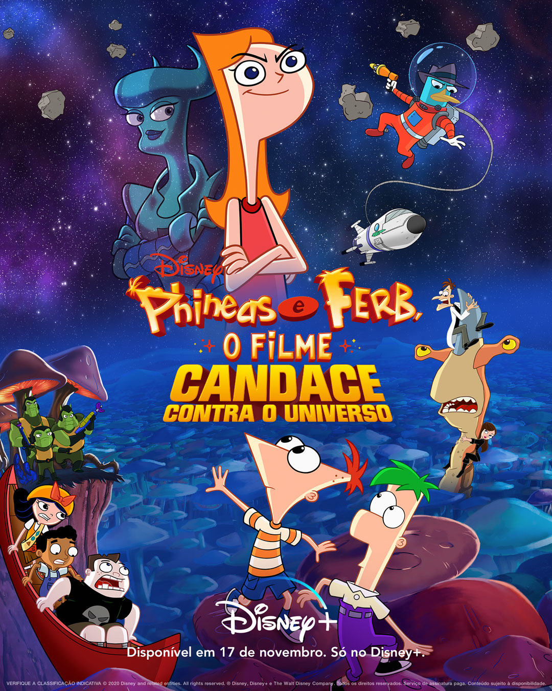 Phineas e Ferb, O Filme: Candace Contra o Universo | Phineas e Ferb ...