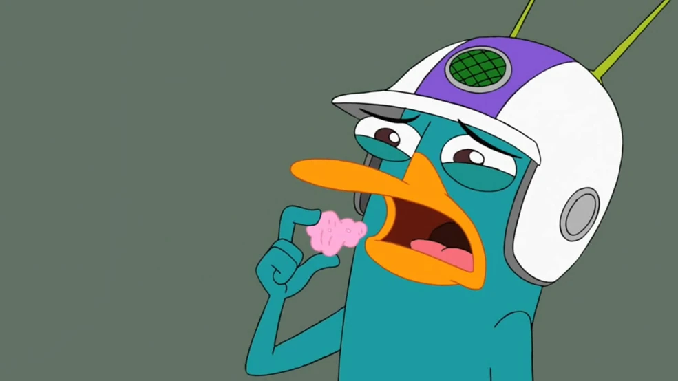 Brinquedo Phineas E Ferb Perry O Ornitorrinco Perry, O Ornitorrinco,