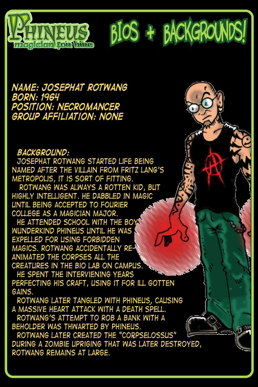 Phineus: Magician for Hire Wiki/Rotwang | Phineus: Magician for Hire ...