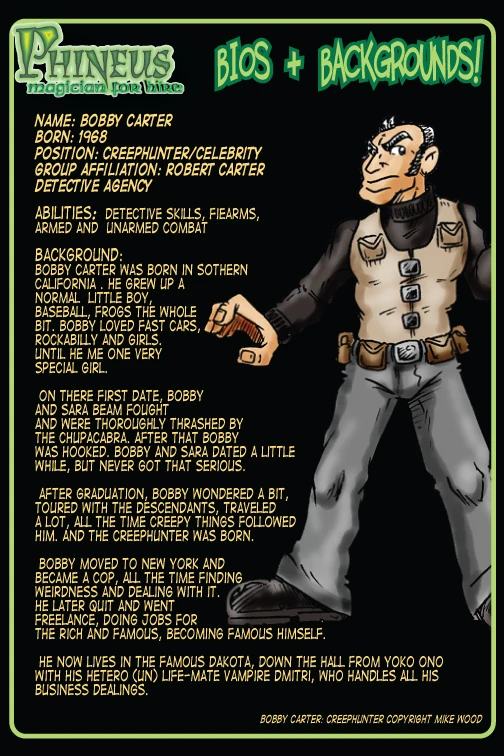 Bobby | Phineus: Magician for Hire Wiki | Fandom