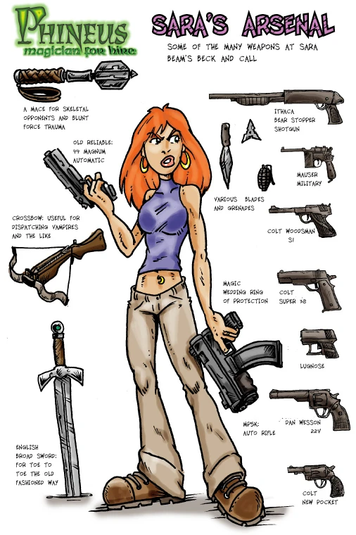 Phineus: Magician for Hire Wiki/Sara | Phineus: Magician for Hire Wiki | Fandom