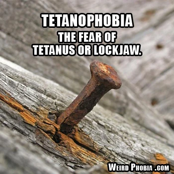 Tetanophobia | Phobiapedia | Fandom