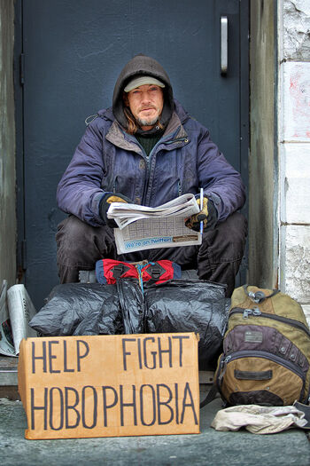 Hobophobia | Phobiapedia | Fandom
