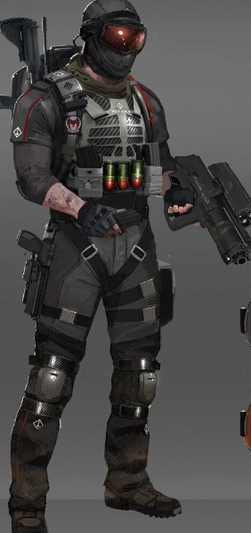 Lucas 'Backblast' Singh | Phoenix Fall: Division Fan-Fiction Universe ...