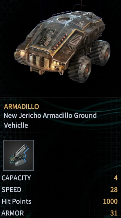 Armadillo | Phoenix Point Wiki | Fandom