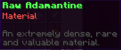 Adamantine Ore | Phoxis Wiki | Fandom