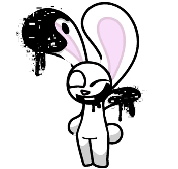 Bun-Bun (Glitchy Rabbit, Functioning Heart) | Pibby AU Wiki | Fandom