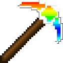 Rainbow Pickaxe | PickCrafter Wiki | Fandom