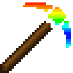 Rainbow Pickaxe - Official PickCrafter Wiki