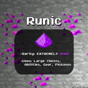 Runic - Official PickCrafter Wiki
